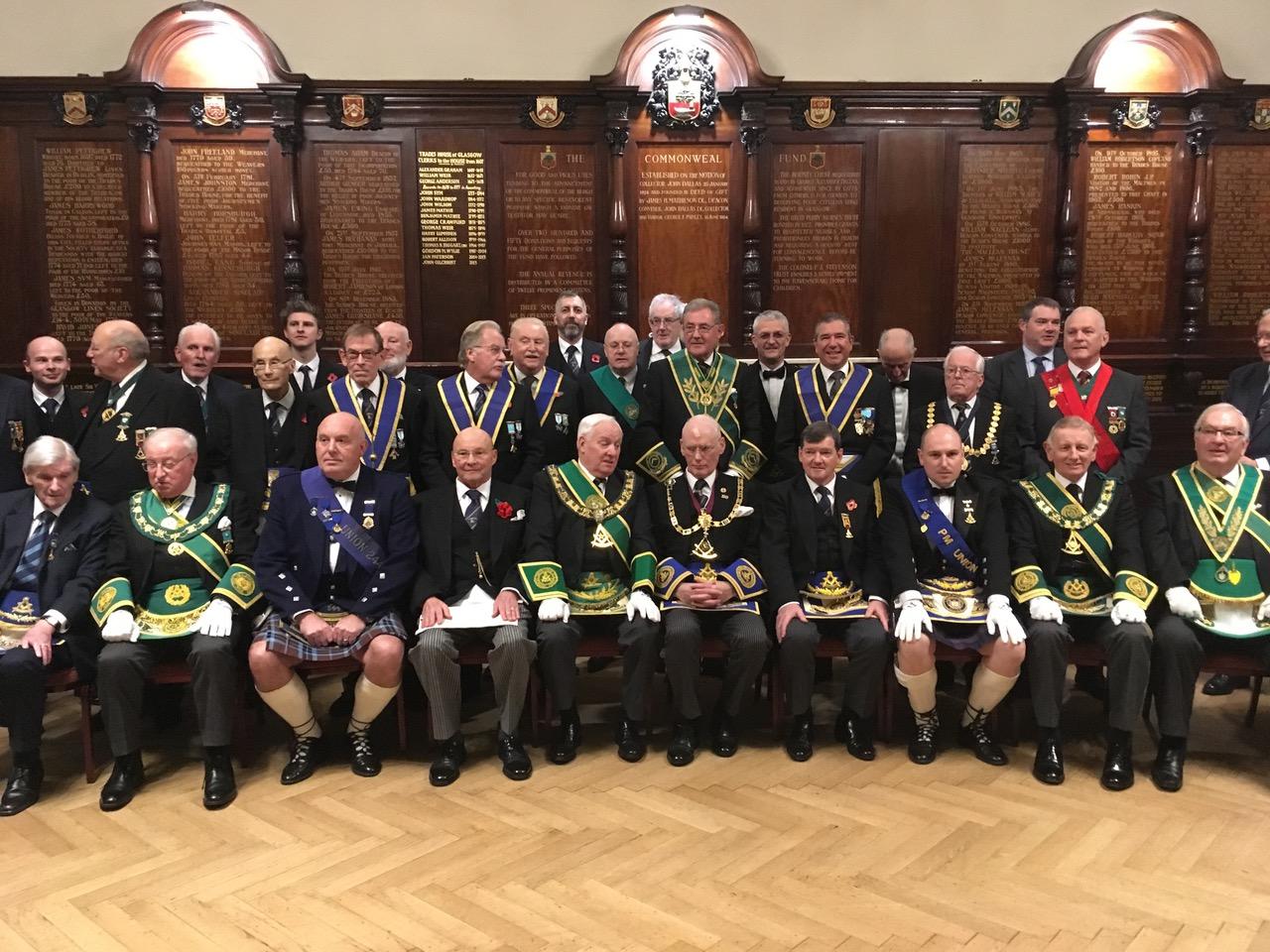 Our DC visits Trades House Lodge of Glasgow – Guild of Freemen Lodge 3525